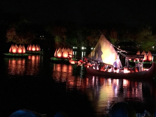 Rivers of Light Boat - Living a Disney LifeLiving a Disney Life